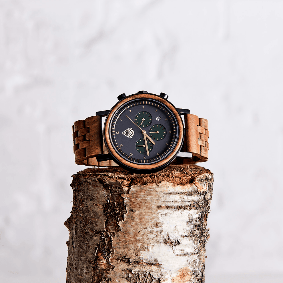 The Cedar | Wood Watch for Men – The Sustainable Watch Company