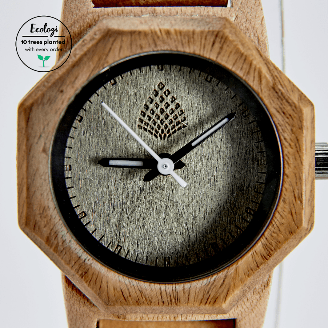 Handmade Recycled Natural Wood Watches - The Sustainable Watch Company