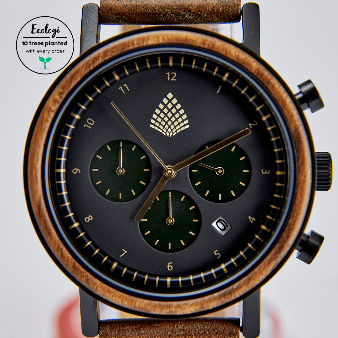 The Cedar | Wood Watch for Men – The Sustainable Watch Company